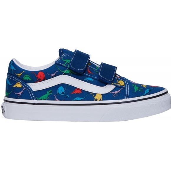 Vans | Shoes | Nwt Vans Kids Preschool Old Skool Shoes Dinosaur Print ...